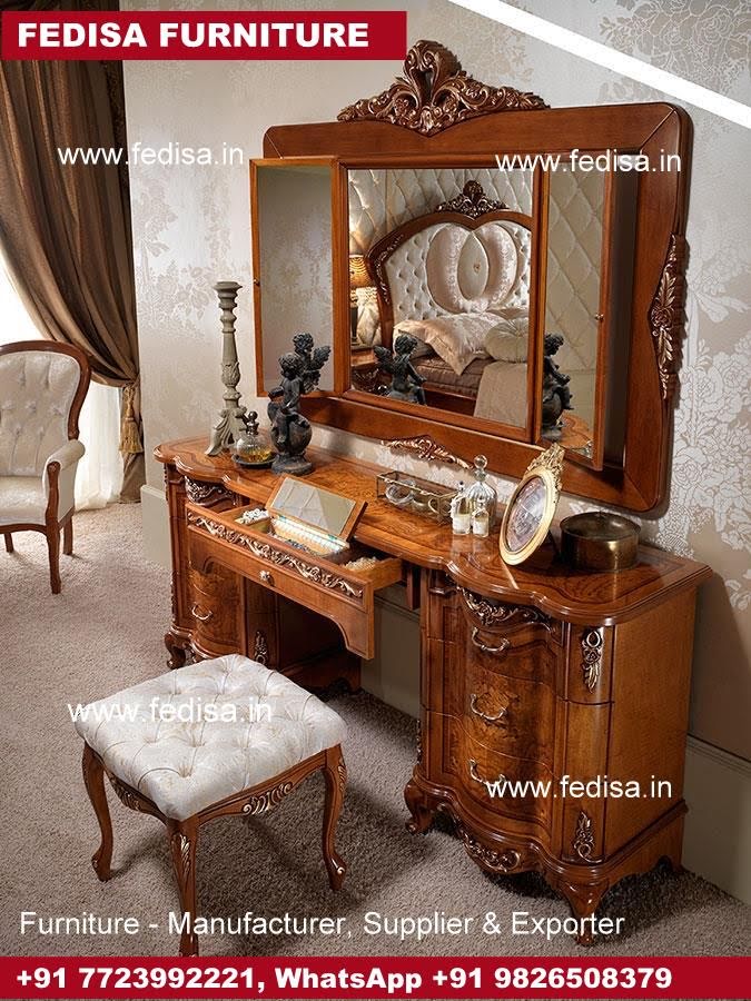 Antique Dressing Table, Matching Dressing Table And Chest Of Drawers ...