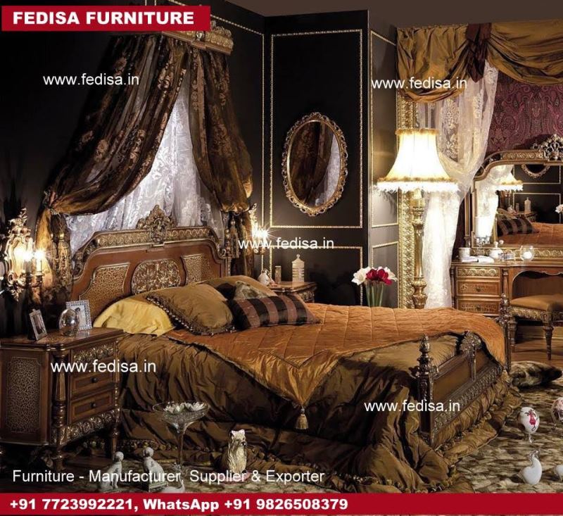 Bed Wall Design Couple Room Interior Queen Platform Bed Modern Bedroom ...