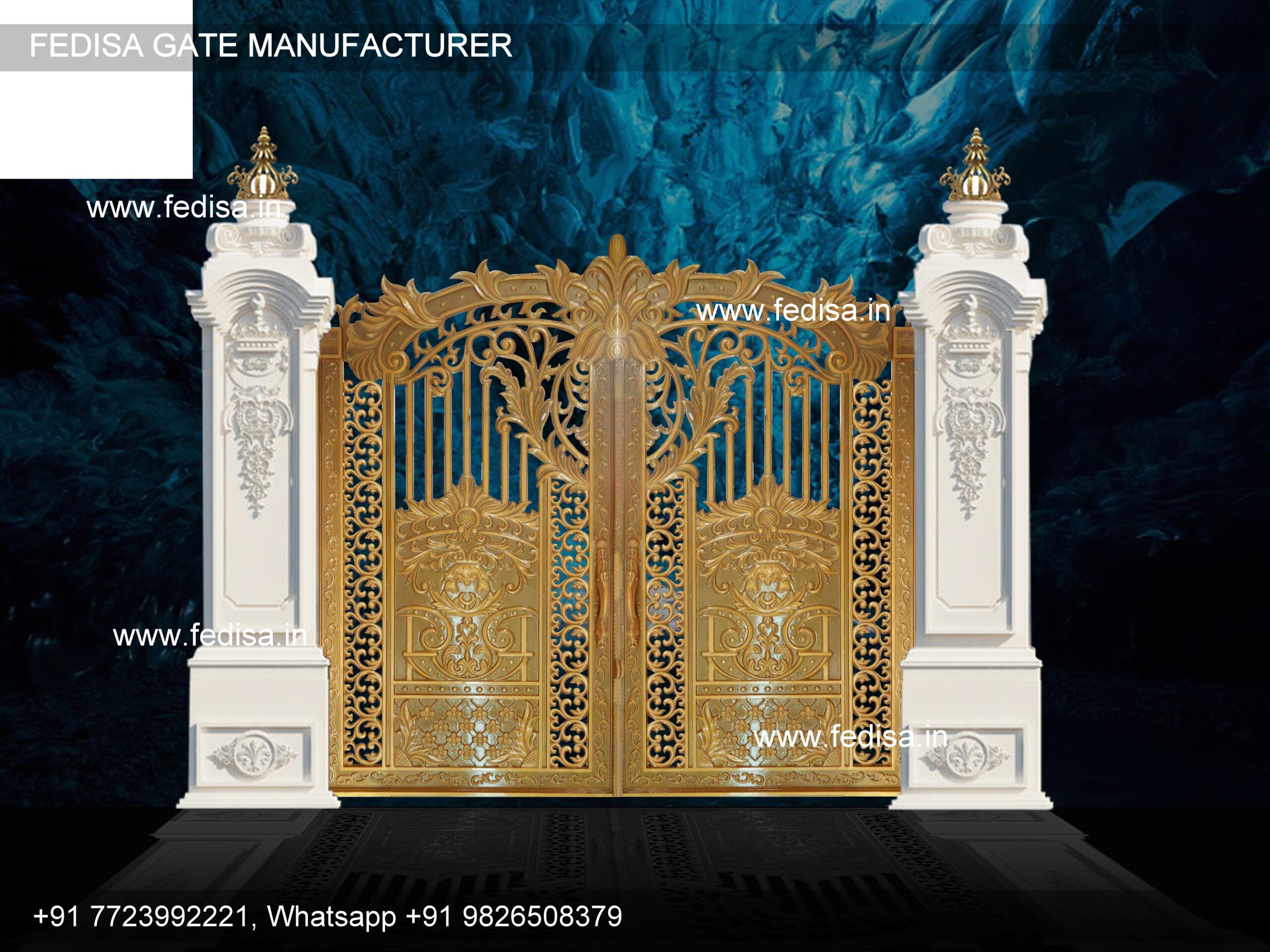 Best Gate Design Lohe Ke Gate Ka Design Pinterest Gate Design Entrance ...