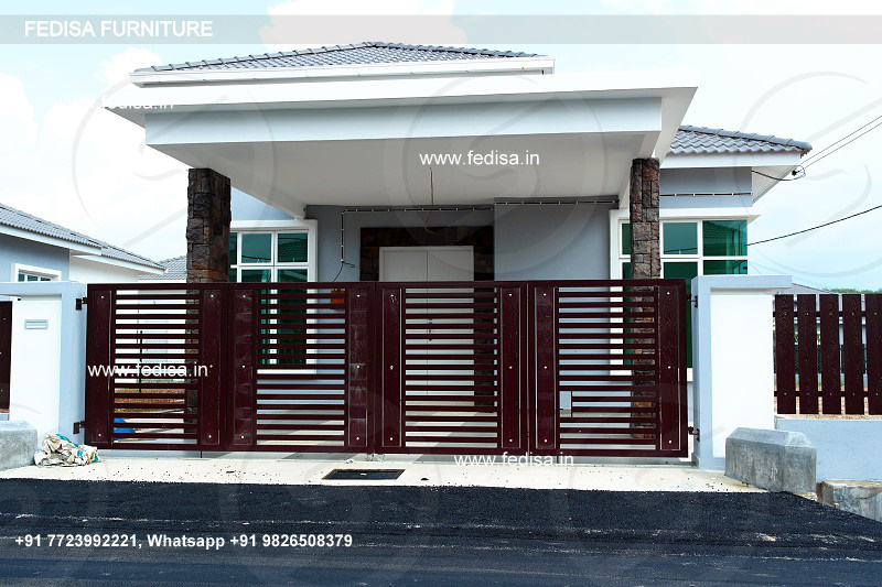 Boundary Gate Design Modern House With Gate Box Bar Gate Design Pipe ...