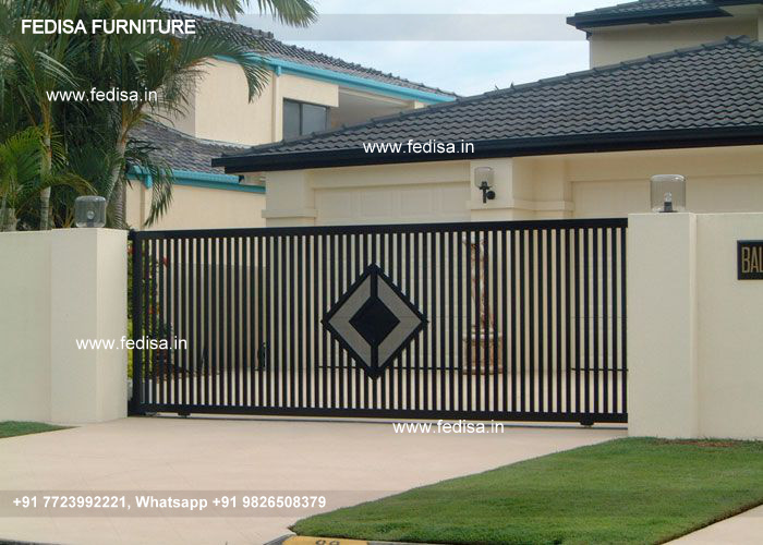 Boundary Gate Design Steel Plate Gate Design Laser Cutting Design Gate ...