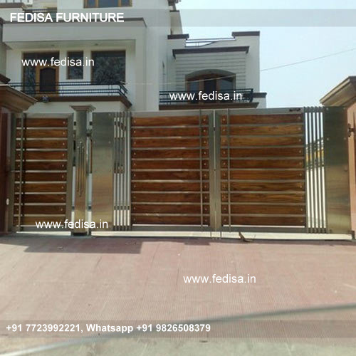 Boundary Wall Design With Grill Modern Iron Fence Designs Modern ...