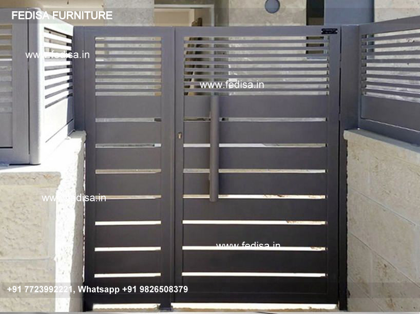 Boundary Wall Main Gate Design Modern House With Gate Gate Grill Gate ...