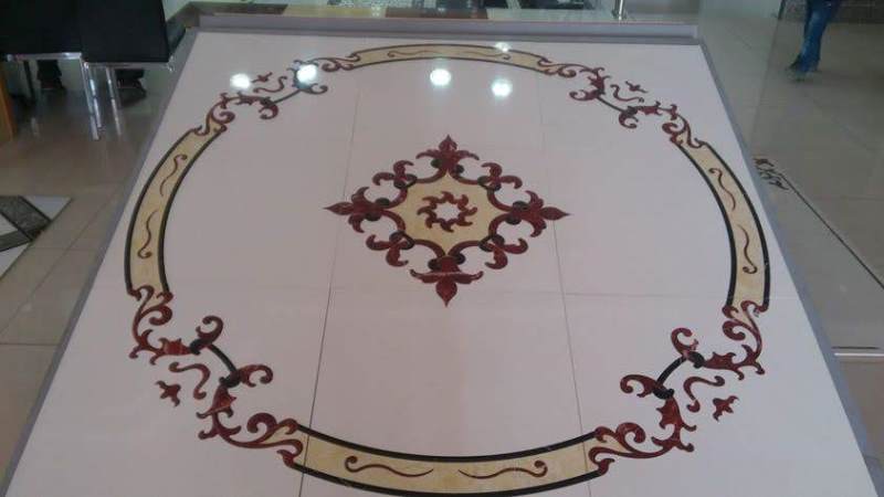 Calacatta New Design Marble Inlaid Vinyl Flooring Types Of Italian Marble