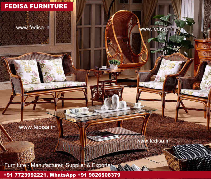 Cane Sofa Set, Cane High Chair Cane Balcony Chairs