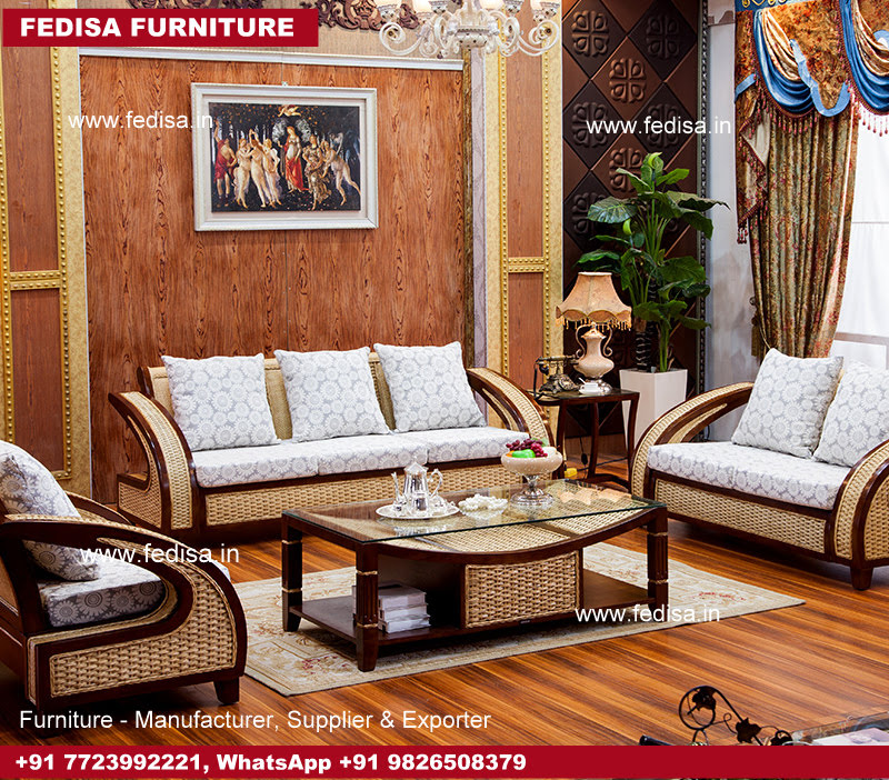 Cane Sofa Set, Cane Rattan Bed High Quality Cane Furniture