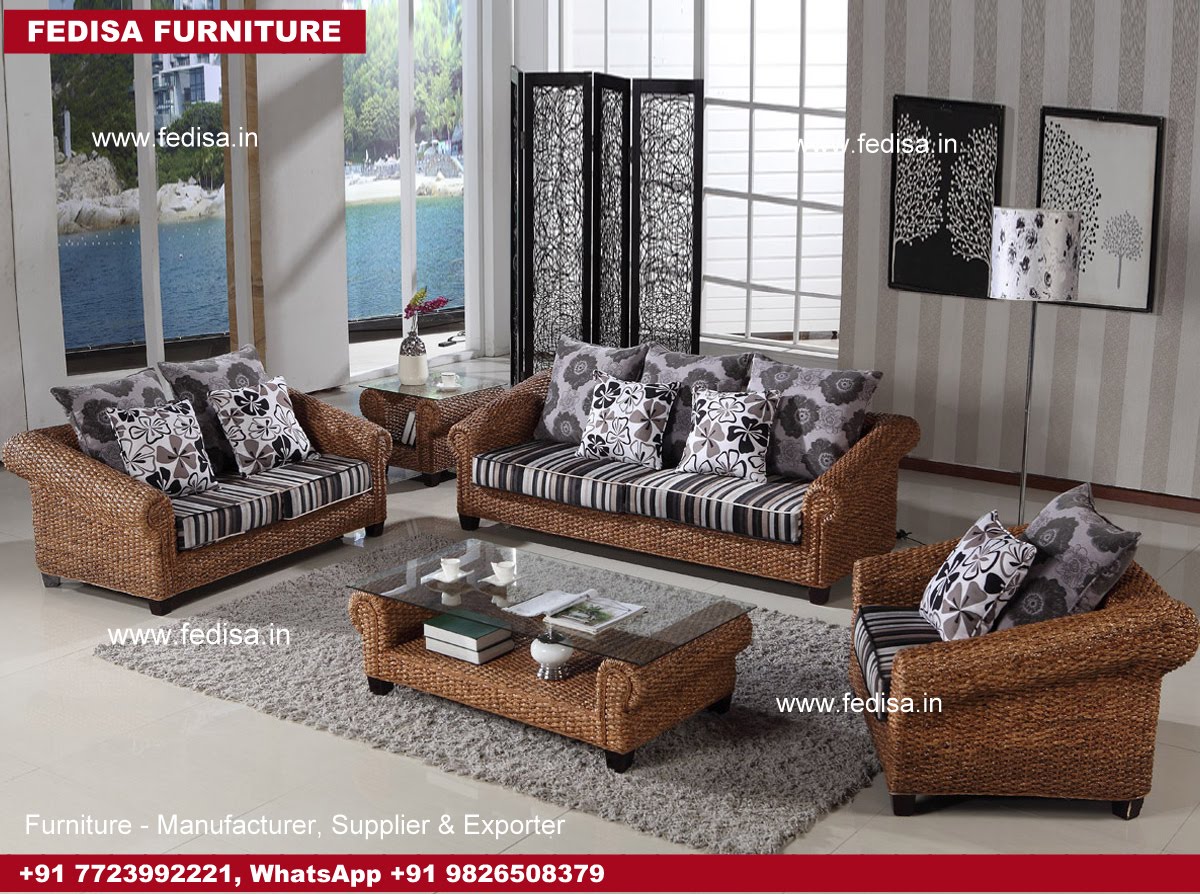 Cane Sofa Set, Cane Swing Chair Chooral Sofa