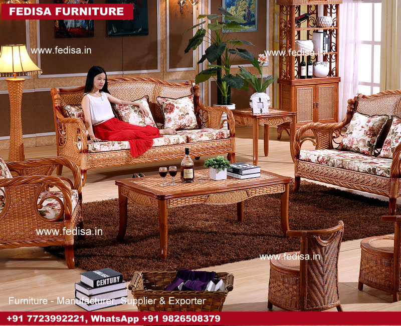 Cane Sofa Set, Caned Bedroom Furniture White Cane Chair