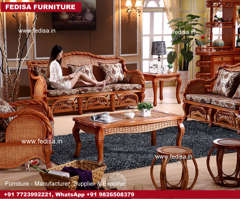 Cane Sofa Set, Full Cane Bed Cane Sofa Set Low Price