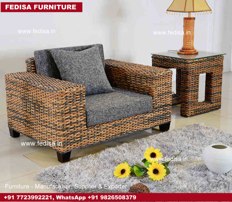 Cane Sofa Set, Sugar Cane Furniture Caned Bed