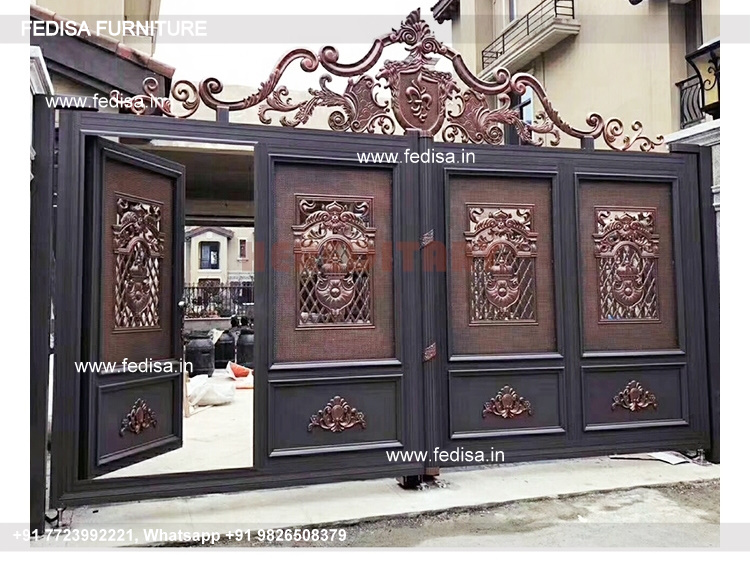 Channel Gate Design Modern Iron Fence Wooden Gate Door Design Plai Gate ...