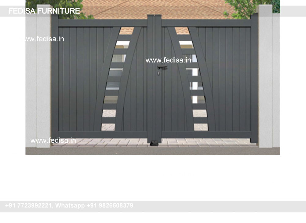 Cnc Gate Design Steel Square Pipe Gate Design Main Gate Slab Design ...