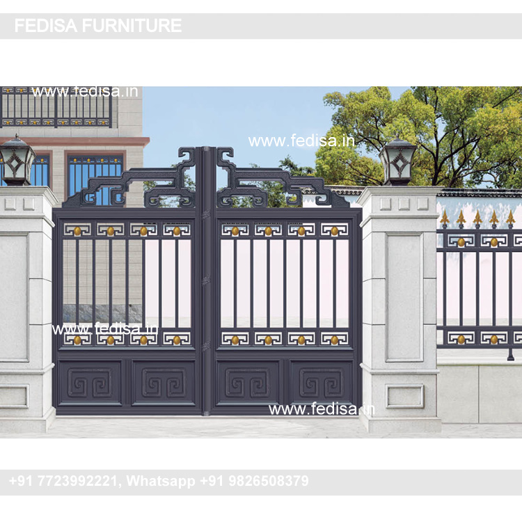 Compound Gate Design Modern Japanese Gate Design Wrought Iron Entrance ...