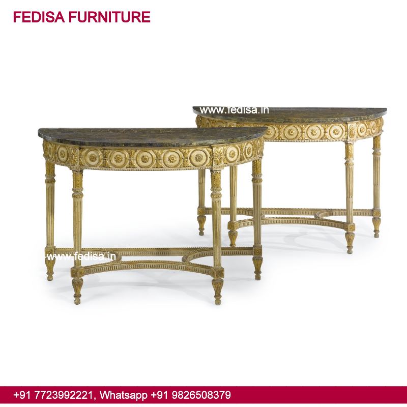 Console Table Urban Ladder 155 Drawer Mirrored Console Table Glass ...