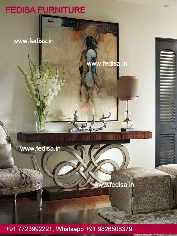 Contemporary Console Table 273 Drawer Hall Table Benedetta Console ...