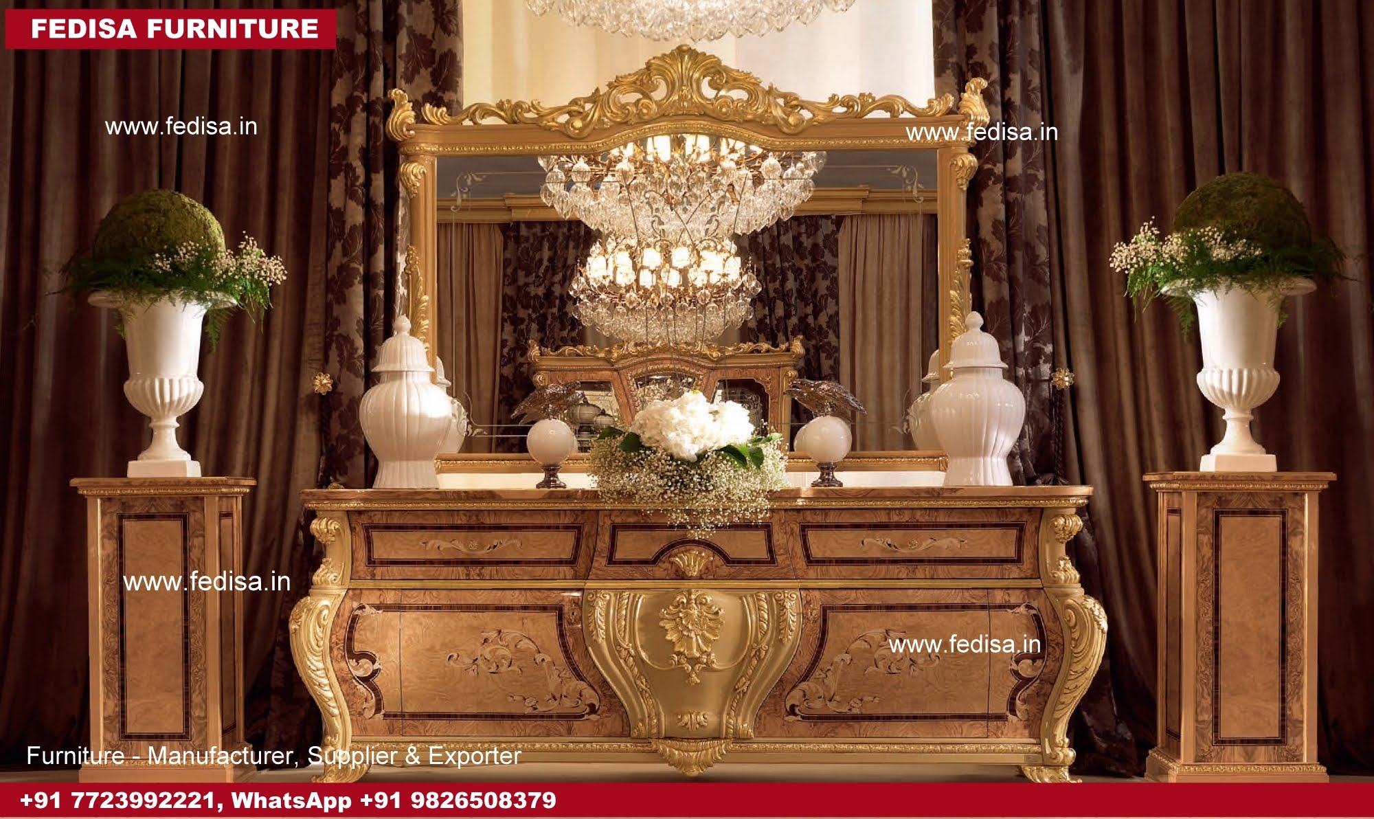 Corner Dressing Table, Wall Mounted Vanity Table Elegant Dressing Table