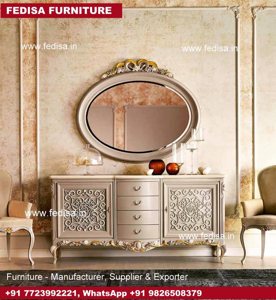 Corner Dressing Table, Wooden Vanity Table Unique Dressing Table