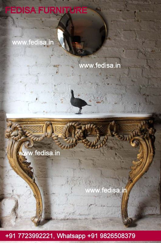 Corner Hallway Table 2m Long Console Table Console Table With Marble ...