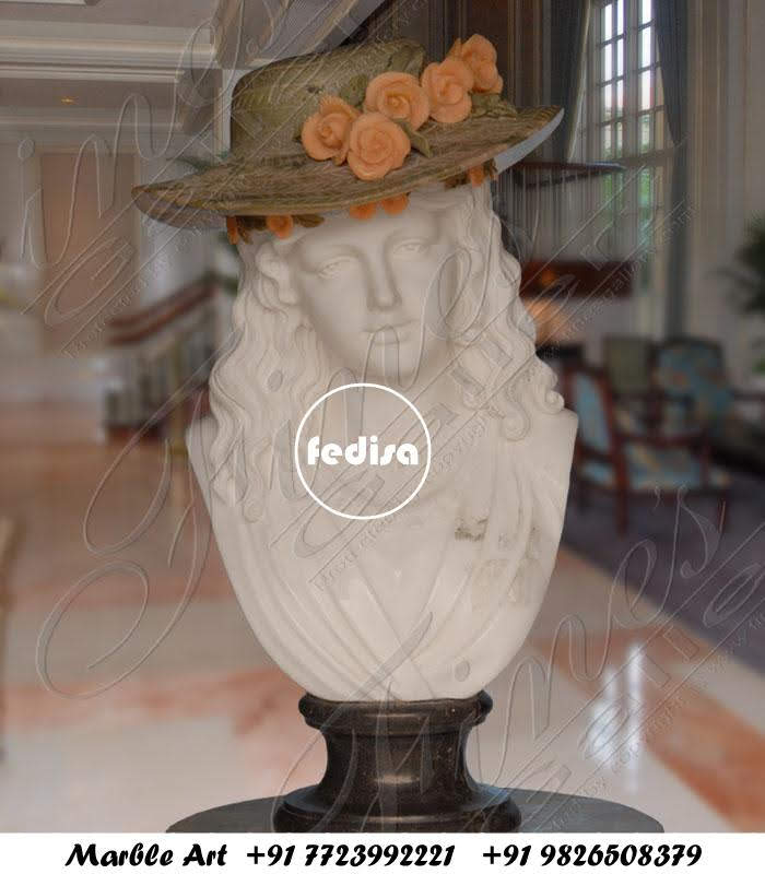 Custom Marble Bust Lincoln Bust Sculpture Male Torso Bust