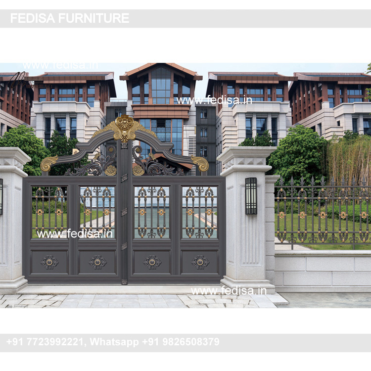 Decorative Laser Cutting Gate Design Store Gate Design Boundary Wall ...