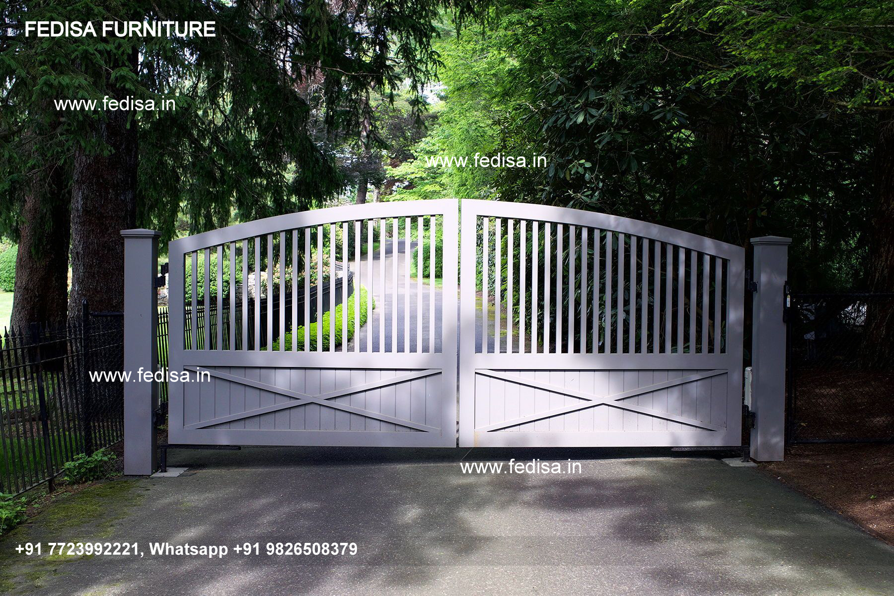 Decorative Laser Cutting Gate Design Store Gate Design Latest Gate ...