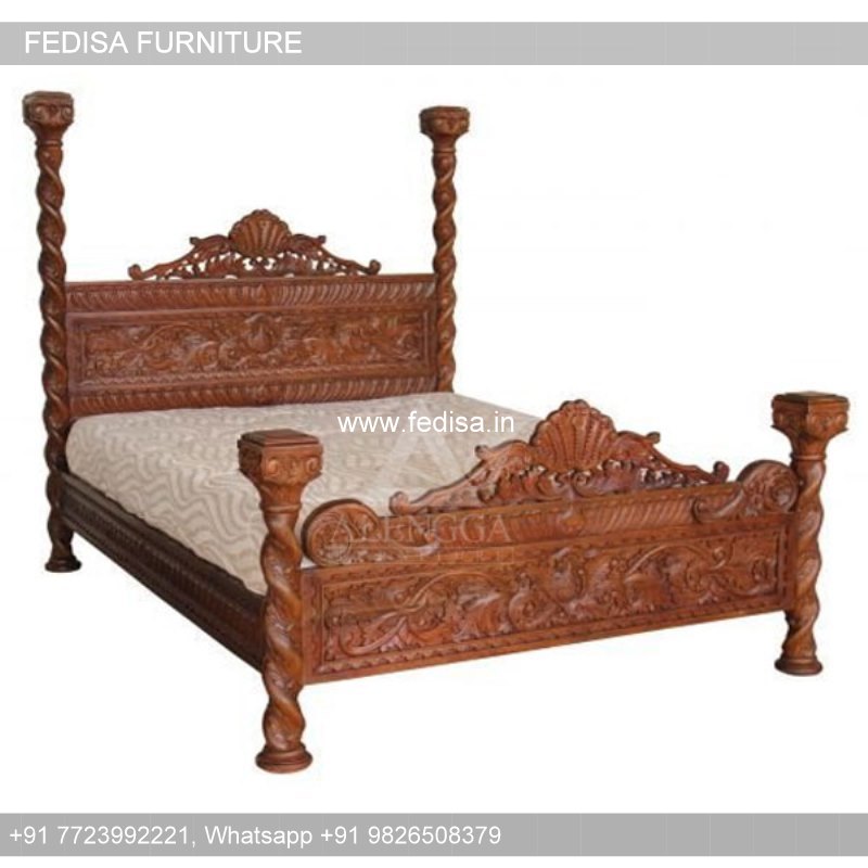 Double Bed With Box Design Cozy Bedroom Interior Design White Queen Bed ...