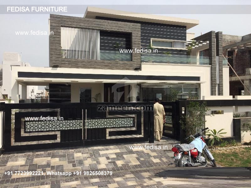 Double Door Gate Design Modern Iron Fence Roof Gate Design Plai Gate ...