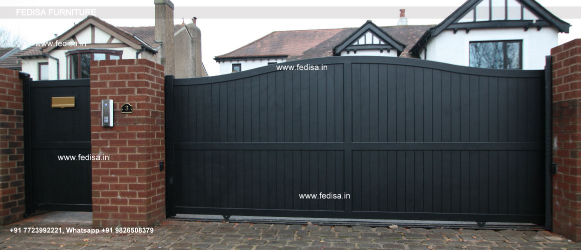 Double Door Gate Design Modern Japanese Gate Design Lohe Ka Gate Pipe ...