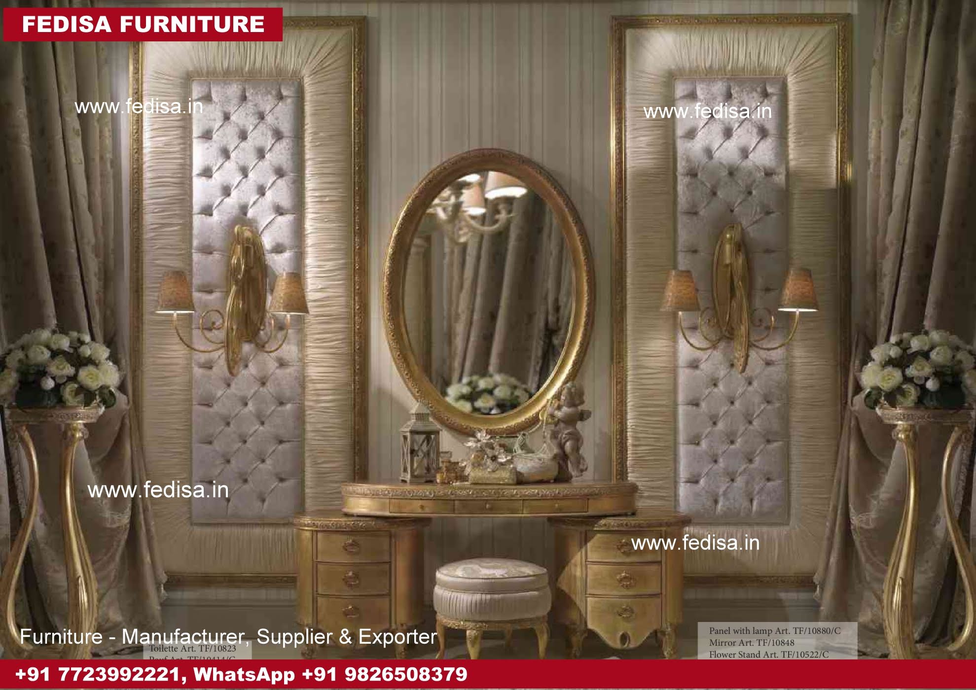 Dressing Table, Modern Dressing Table With Lights Small Dressing Table ...