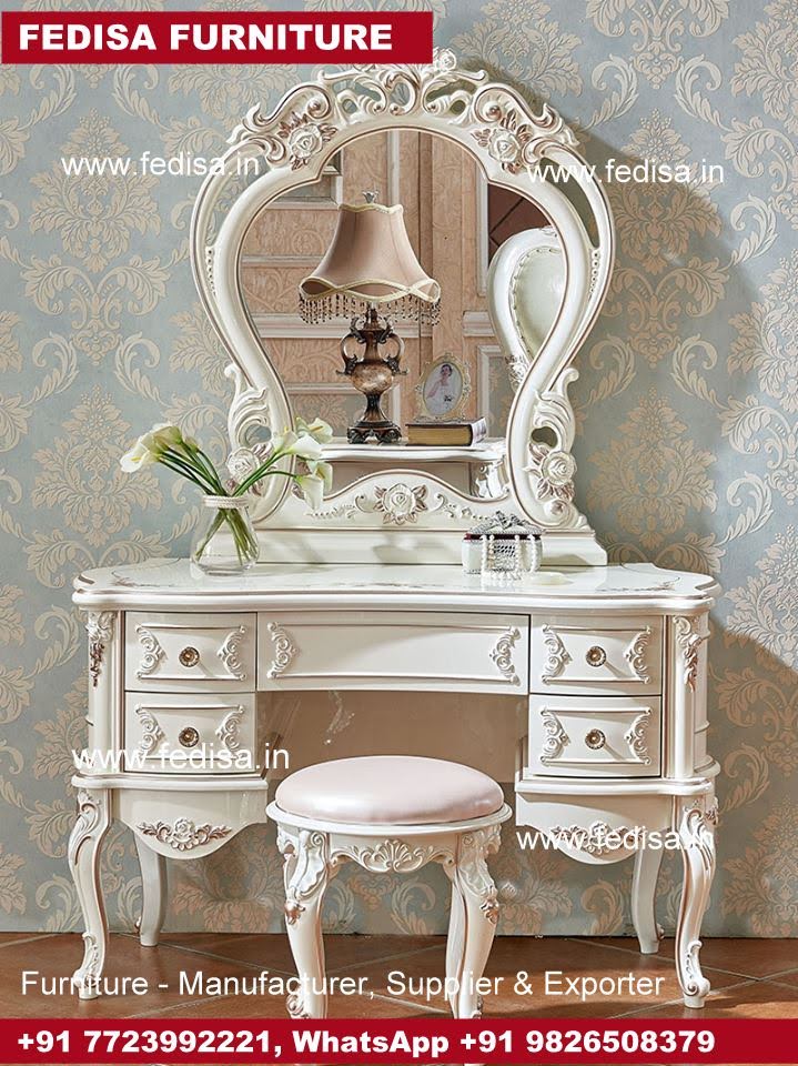 Dressing Table With Drawers, Triangle Dressing Table Iwell Vanity Table