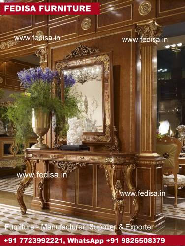 Dressing Table With Drawers, Victorian Style Dressing Table Vanity ...