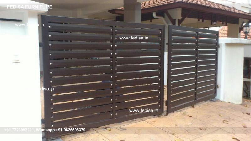 Entrance Gate Design Modern House With Gate Gate Ke Design Banane Wala ...