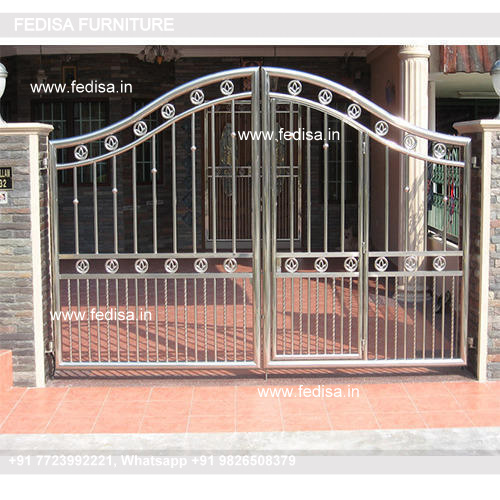 Entry Gate Design Modern House With Gate Home Gate Design Simple Pipe ...