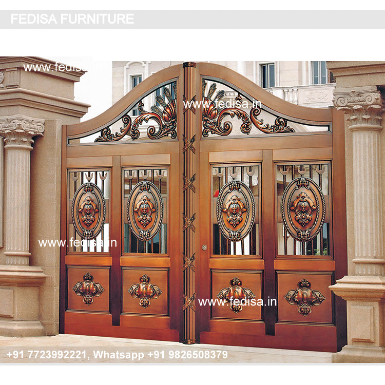 Entry Gate Design Steel Plate Gate Design Decorative Laser Cutting Gate ...