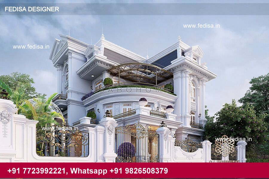 European House Design Interiors Home Three Gold Luxury Private Villas ...