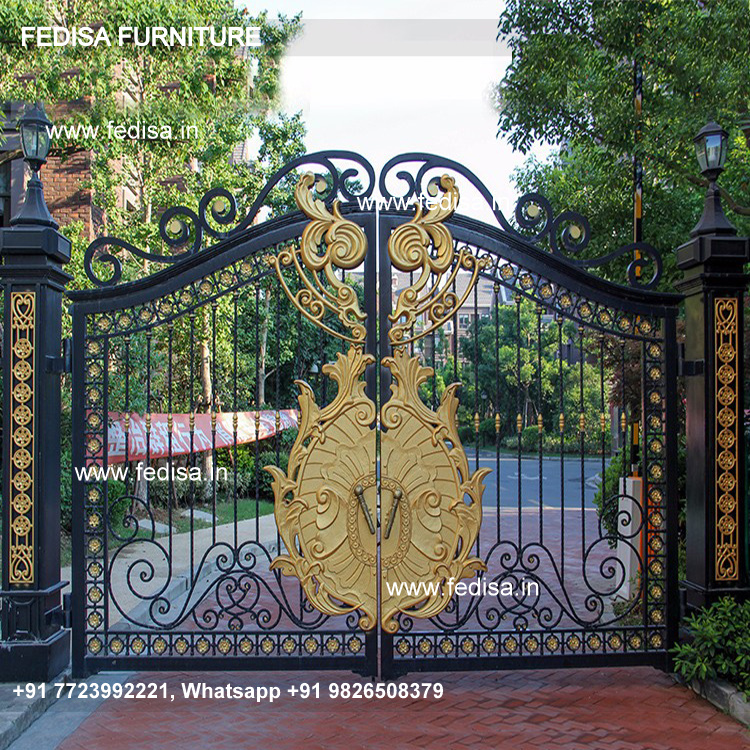 Fancy Gate Design Steel Square Pipe Gate Design Double Door Gate Design ...