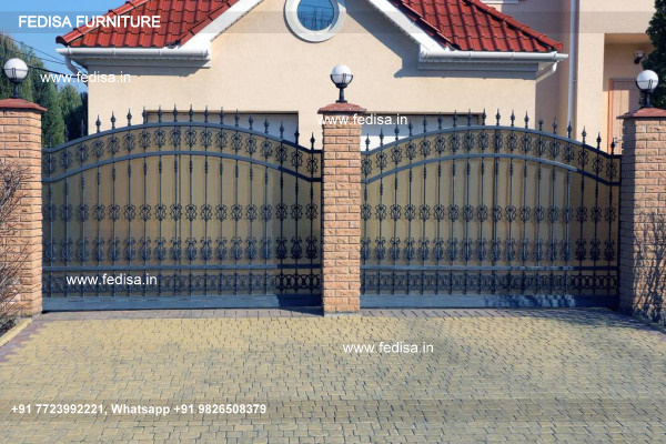 Fancy Gate Design Steel Square Pipe Gate Design Steel Single Door Gate ...