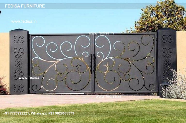 Farm House Gate Design Steel Ss Gate Light Weight Iron Main Gate Design ...