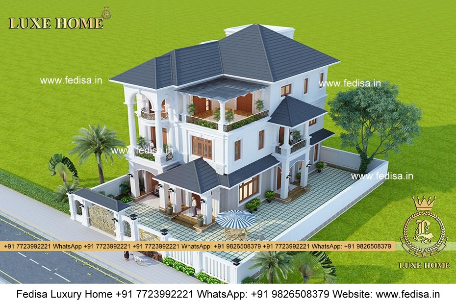 Farmhouse Design Ideas Luxury Pool And Deck Villa 5x5 House Design ...