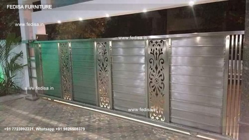 Front Door Grill Gate Design For Main Door Steel Temple Gate Design ...