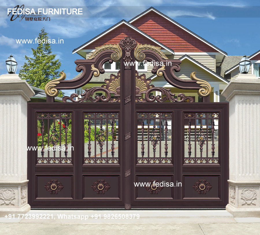 Front Gate Design Iron Store Gate Design Sliding Door Gate Design Steel ...