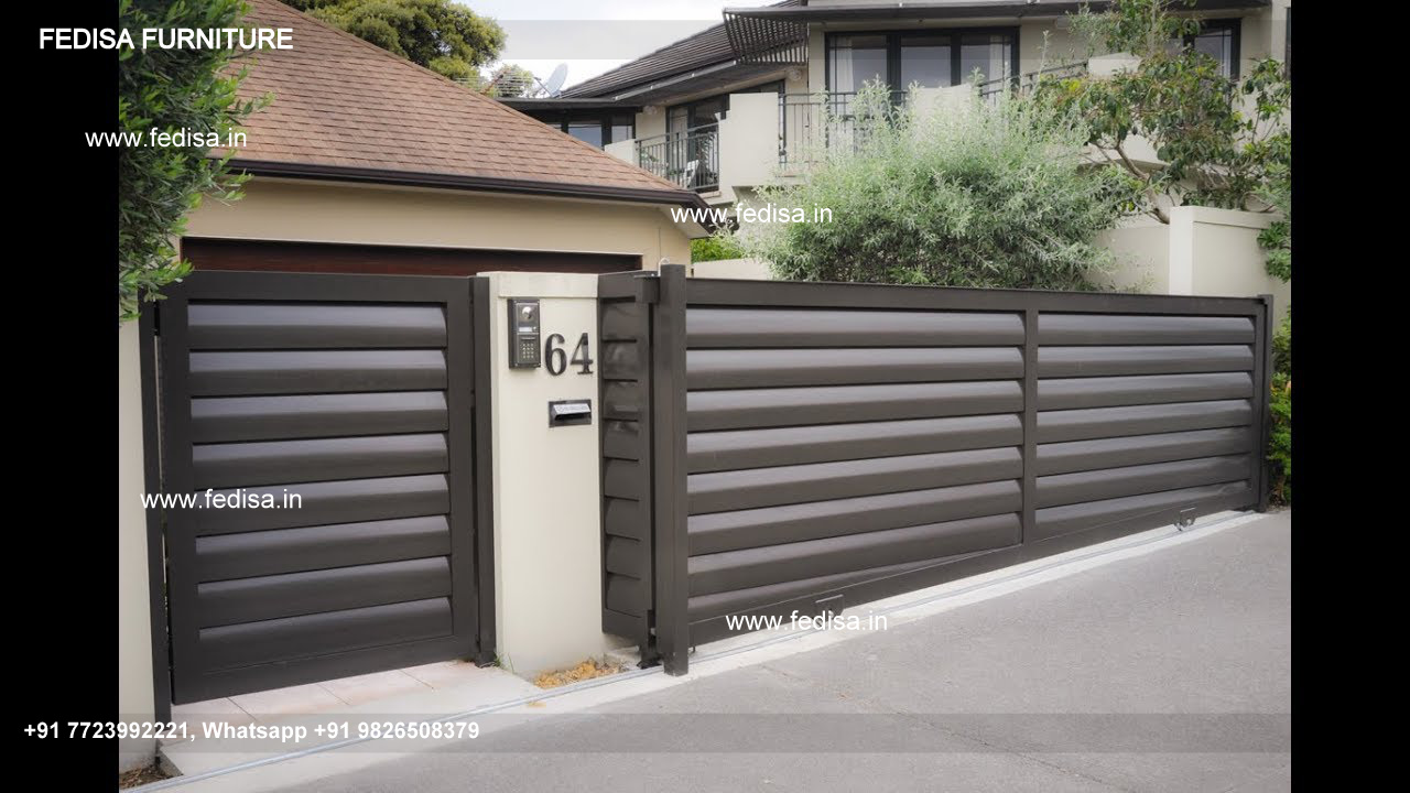 Front Gate Designs For Houses Modern Gate Roof Design House Main Gate ...