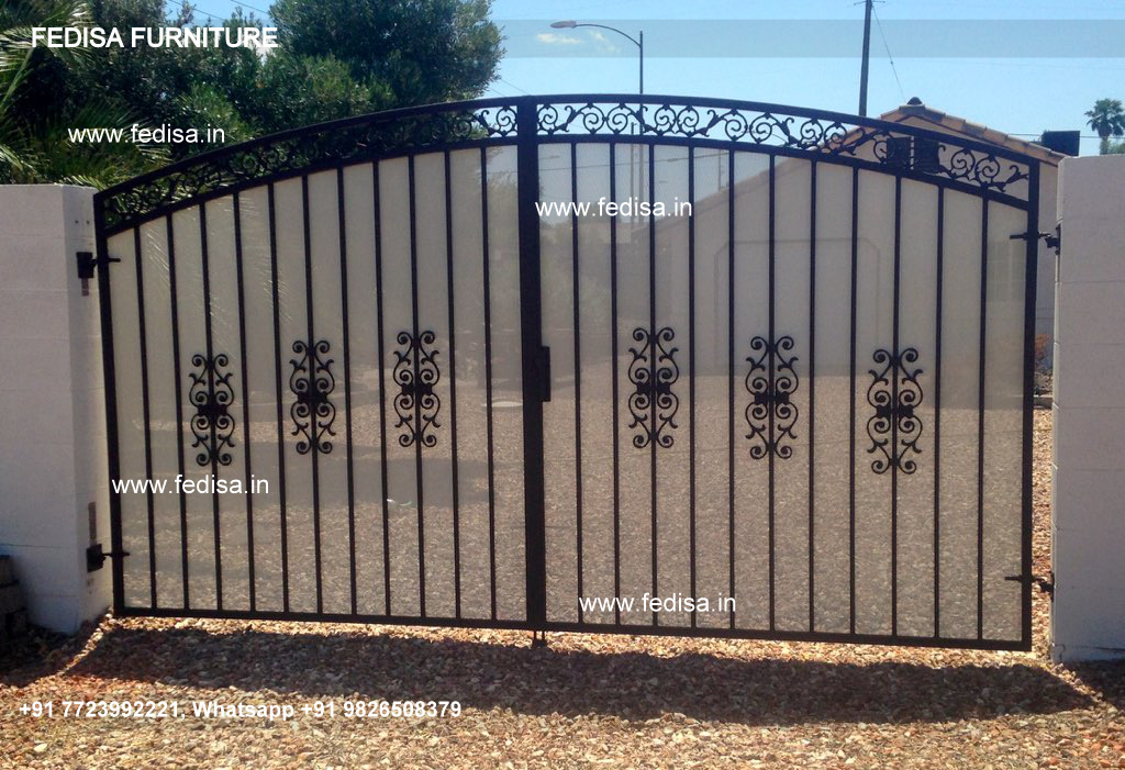 Gate Arch Design Steel Plate Gate Design Sliding Door Main Gate Steel ...