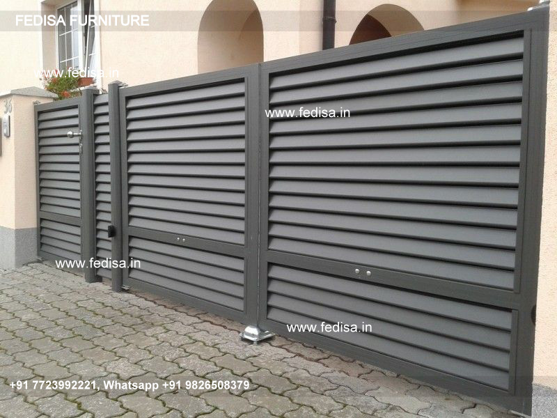 Gate Colour Design Modern Japanese Gate Design Silver Colour Gate ...