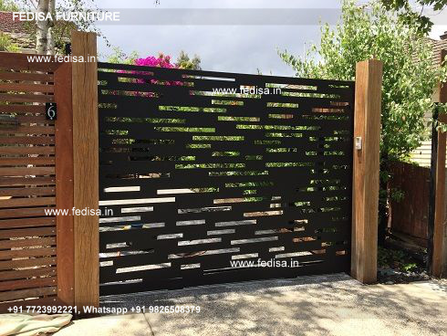 Gate Decoration Modern Main Gate Design 2037 Contemporary House Gate ...