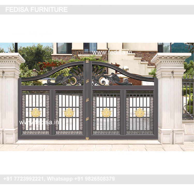 Gate Decoration Steel Temple Gate Design Farm House Gate Design Steel ...