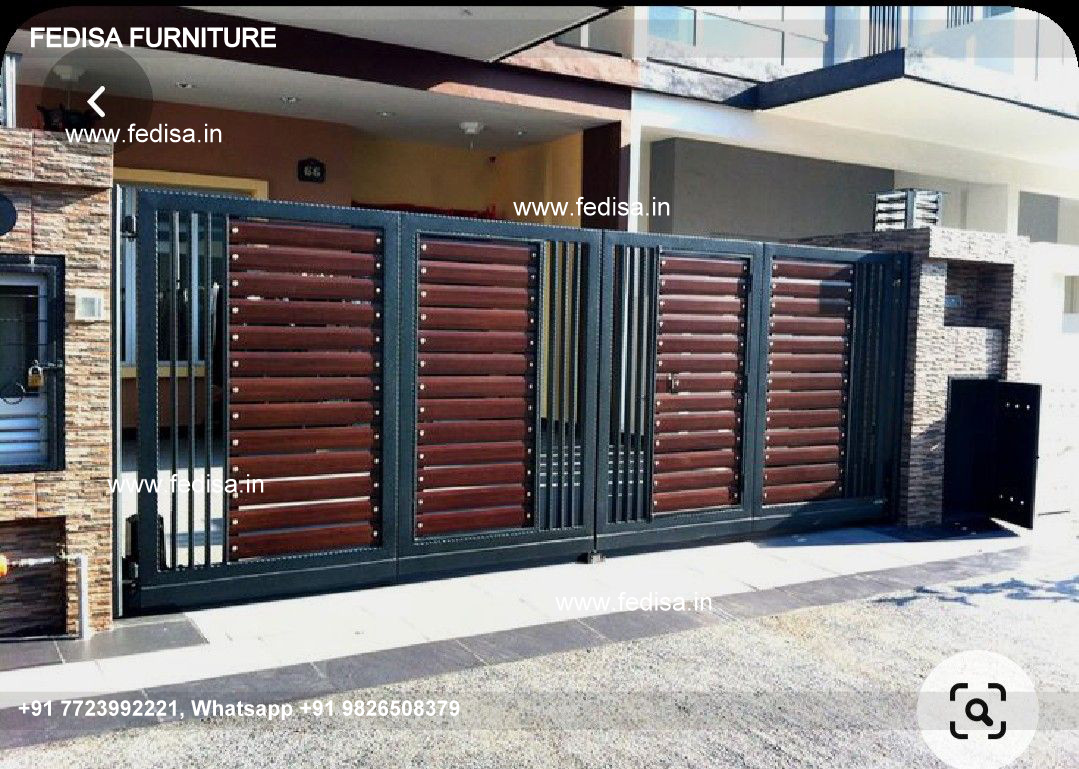 Gate Ka Colour Modern Main Gate Design 2071 Gate Metal Design Pipe Ka ...
