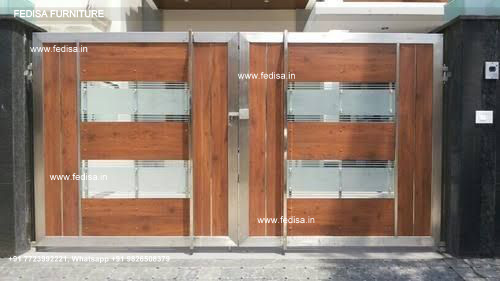 Gate Ki Design Modern Iron Fence Gate Paint Design Colour Plai Gate ...