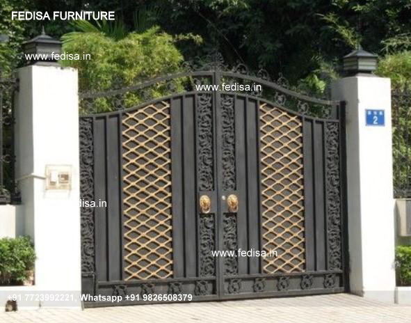 Gate Ki Jhalar Modern Iron Fence Designs Main Door Gate Design For Home ...