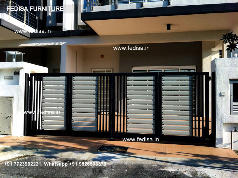 Gate Paint Design Modern Main Gate Design 2072 Gate Pillar Colour Pipe ...